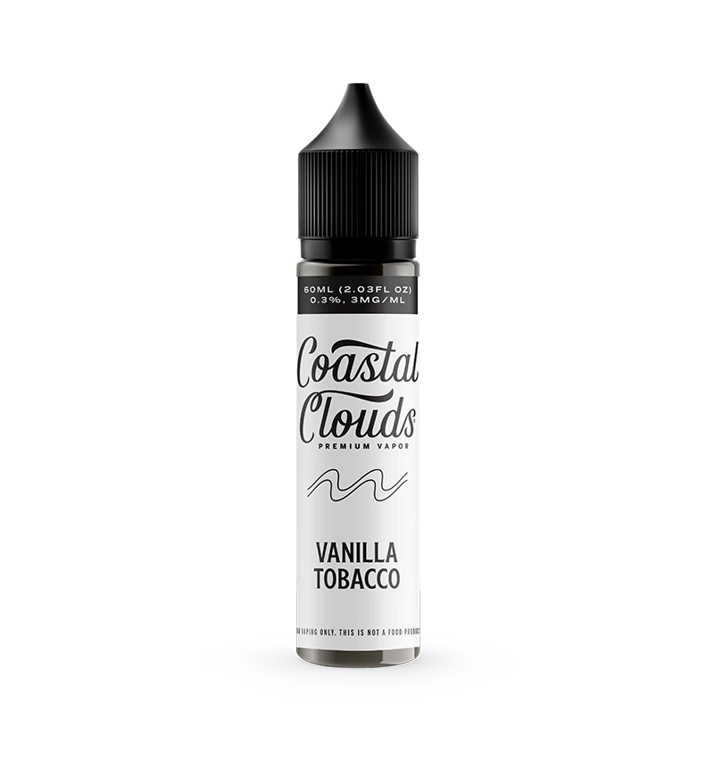 Vanilla Tobacco Vape Juice | Coastal Clouds 60mL